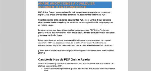 PDFescape: crea o edita, gratis y online, documentos PDF