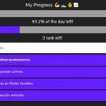 My Progress: página gratis para crear listas de tareas y ver el progreso