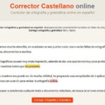 Revisar la ortografía online - Corrector de Castellano - Soft & Apps