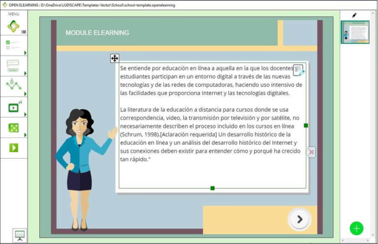 Open eLearning: software para crear cursos interactivos para e-Learning