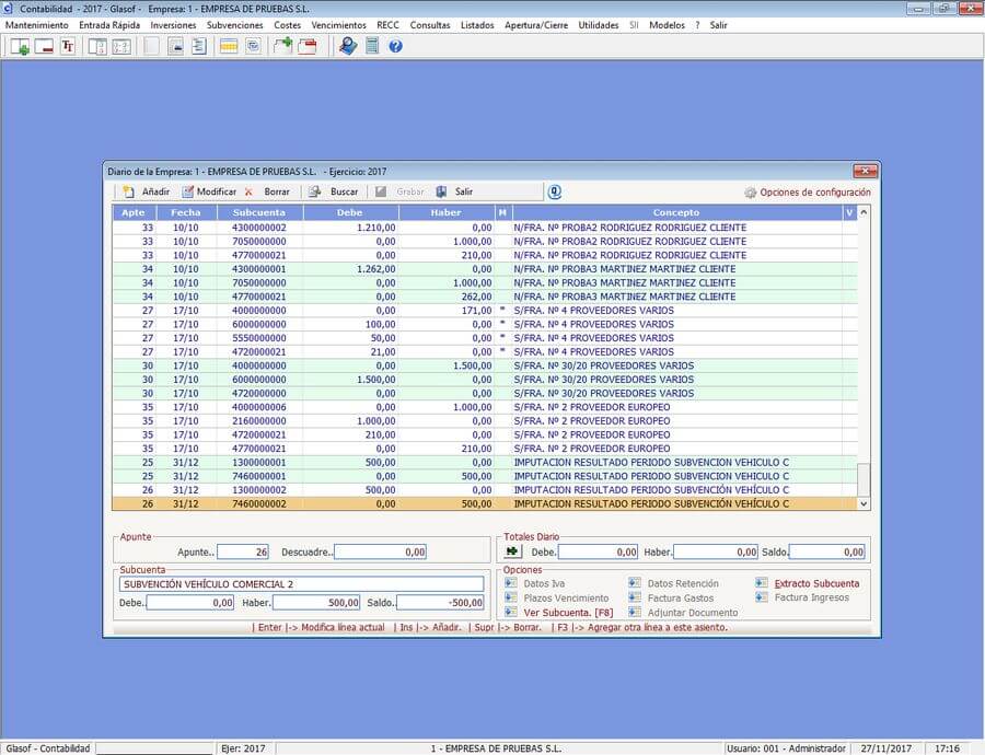 Programa A3 Contabilidad