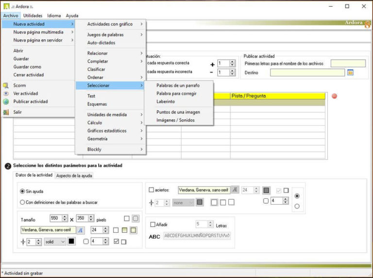 Crear actividades educativas gratis con este software para docentes