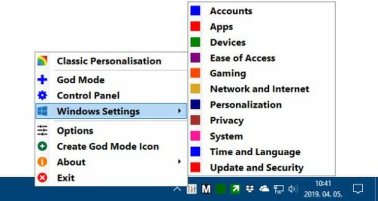 Win10 All Settings: acceso fácil a las configuraciones de Windows 10
