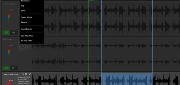 Power Sound Editor Free, poderoso grabador y editor de audio para ...