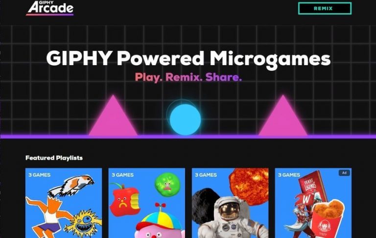 GIPHY Arcade: crear y compartir microjuegos con los GIFs de GIPHY