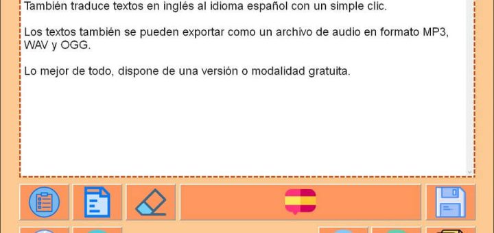 Lector de textos con voz gratuito, también documentos PDF y eBooks