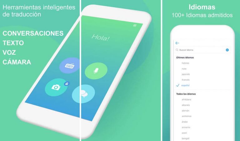 Translate Me: app móvil de traducción y diccionario en más de 100 idiomas