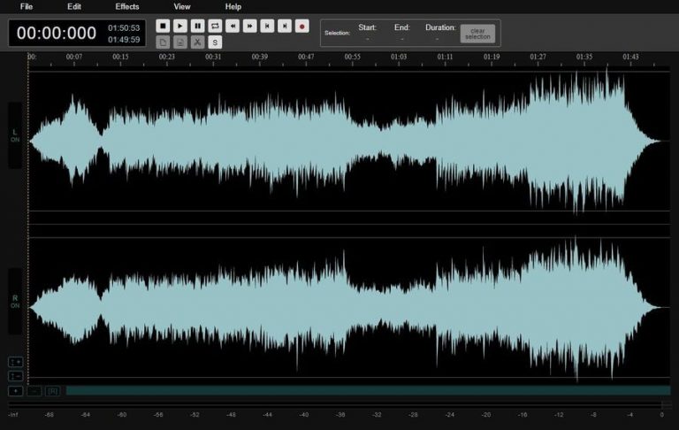 AudioMass: editor de audio online gratuito y sin registro