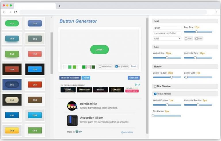 Best CSS Button Generator: mejor generador gratuito de botones CSS