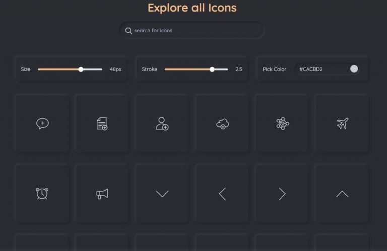 Forge Icons: más de 300 iconos gratuitos de uso libre