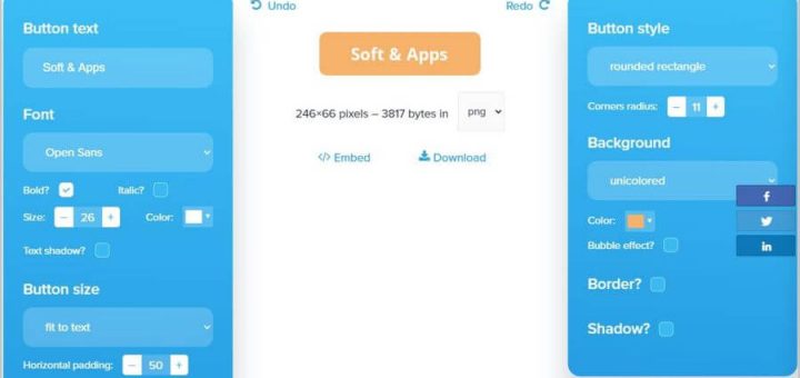 3 páginas para crear botones para la web online y gratis