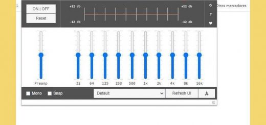 Chrome Audio EQ, un ecualizador para vídeos y audios de Chrome