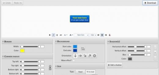 Herramienta online para crear botones gratis: Da Button Factory