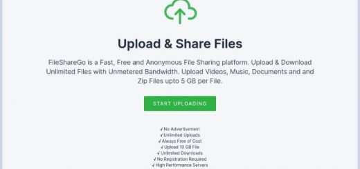 Terashare: enviar archivos de cualquier tamaño gratis