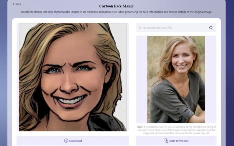Cartoon Face Maker: convertir fotos en cartoons gratis y online