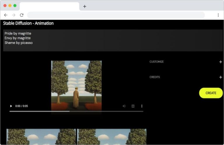 Crear vídeos con la inteligencia artificial de Stable Diffusion