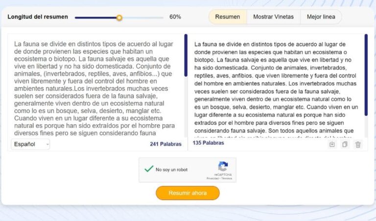 Mejores herramientas para resumir textos en línea y gratis