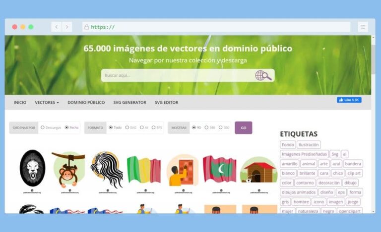 Imágenes vectoriales en dominio público que puedes usar libremente