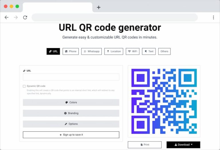QRbud: generador online y gratuito de códigos QR personalizados