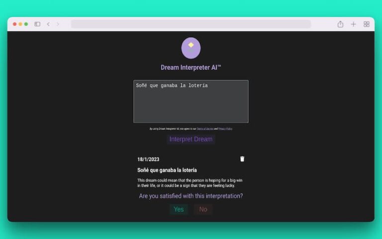 Dream Interpreter AI: interpreta tus sueños con la IA de GPT-3