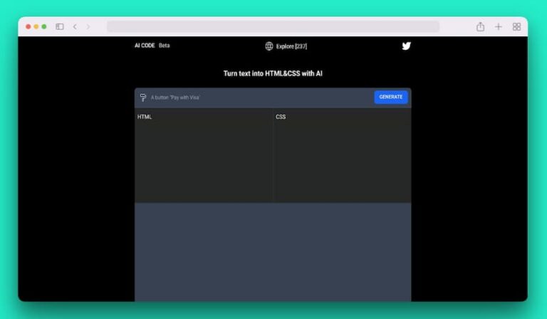 AI CODE: crear páginas y webapps gratis con inteligencia artificial