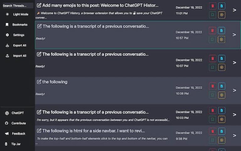 ChatGPT Prompt Genius: exporta tus chats de ChatGPT en varios formatos
