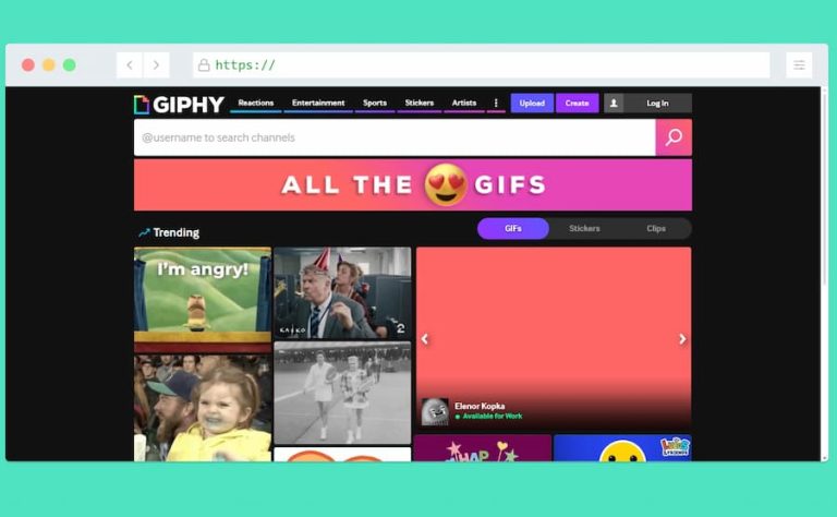 3 mejores páginas para descargar GIFs animados