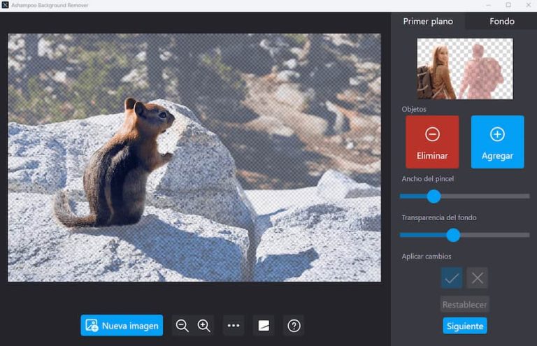 Ashampoo Background Remover: eliminar elementos y reemplazar fondos en ...