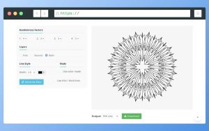 Mandala Generator: crea tus propios Mandalas fácilmente