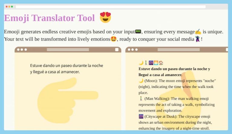 Emooji: convierte tus textos a emojis y destaca en redes sociales