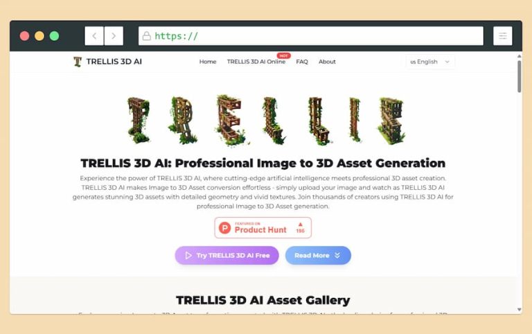 TRELLIS IA 3D: convierte imágenes en elementos 3D