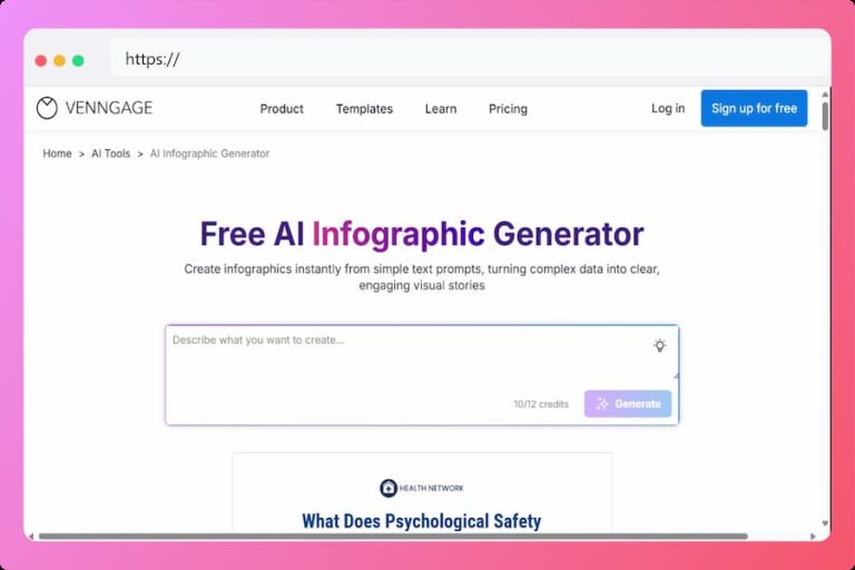 Free AI Infographic Generator: crea infografías profesionales con IA